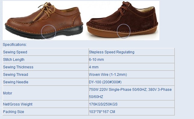 Outsole Stitching Sewing Machine