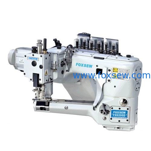 Direct Drive 4 Needle 6 Thread Feed-off-the-arm flat Seaming Machine ...